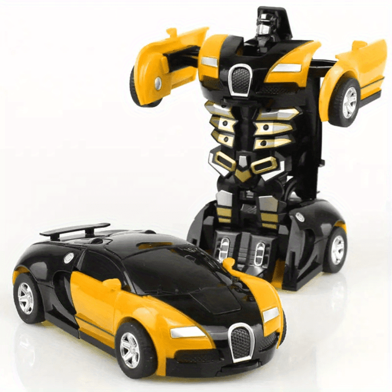 Cool Transforming Toy Car, Collision Transforming Model Sports Car ...