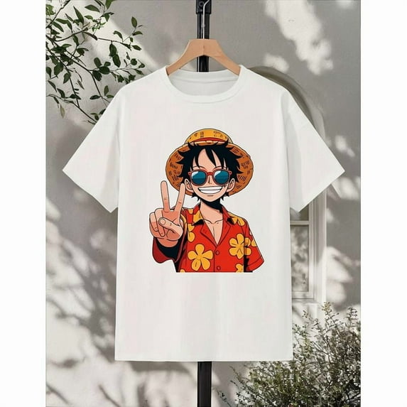 Cool Traveler Boy Peace Sign Graphic Tee Summer Floral Shirt Design ...