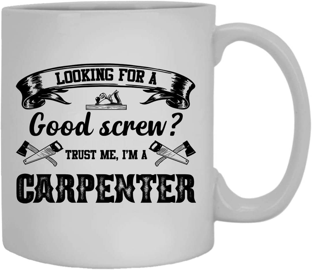 Cool Trust Me I'm A Carpenter Mug, Coffee Mug Design 11 oz - Walmart.com