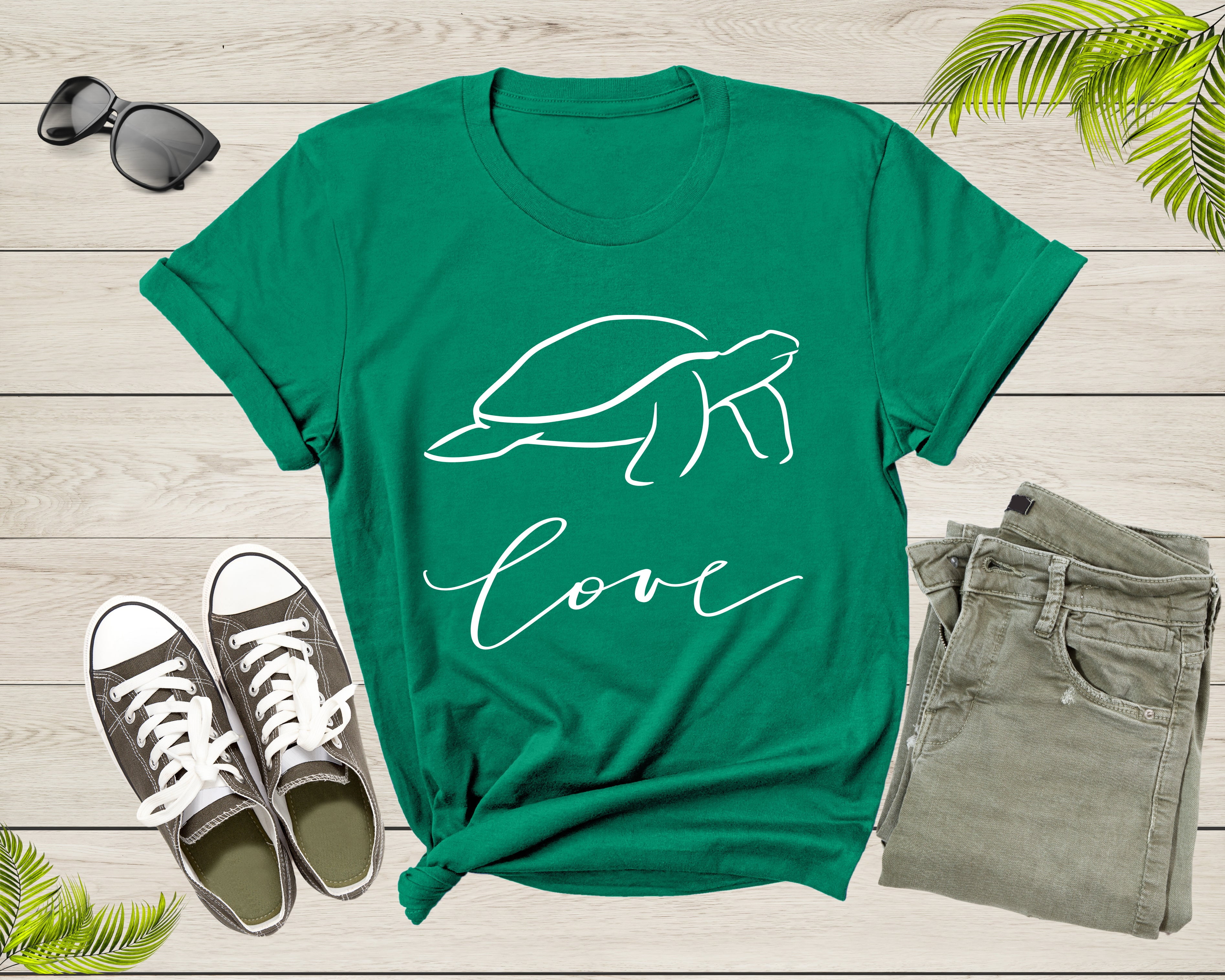 Cool Turtle Tortoise Love Walking Animal Wildlife Nature T-Shirt Turtle ...