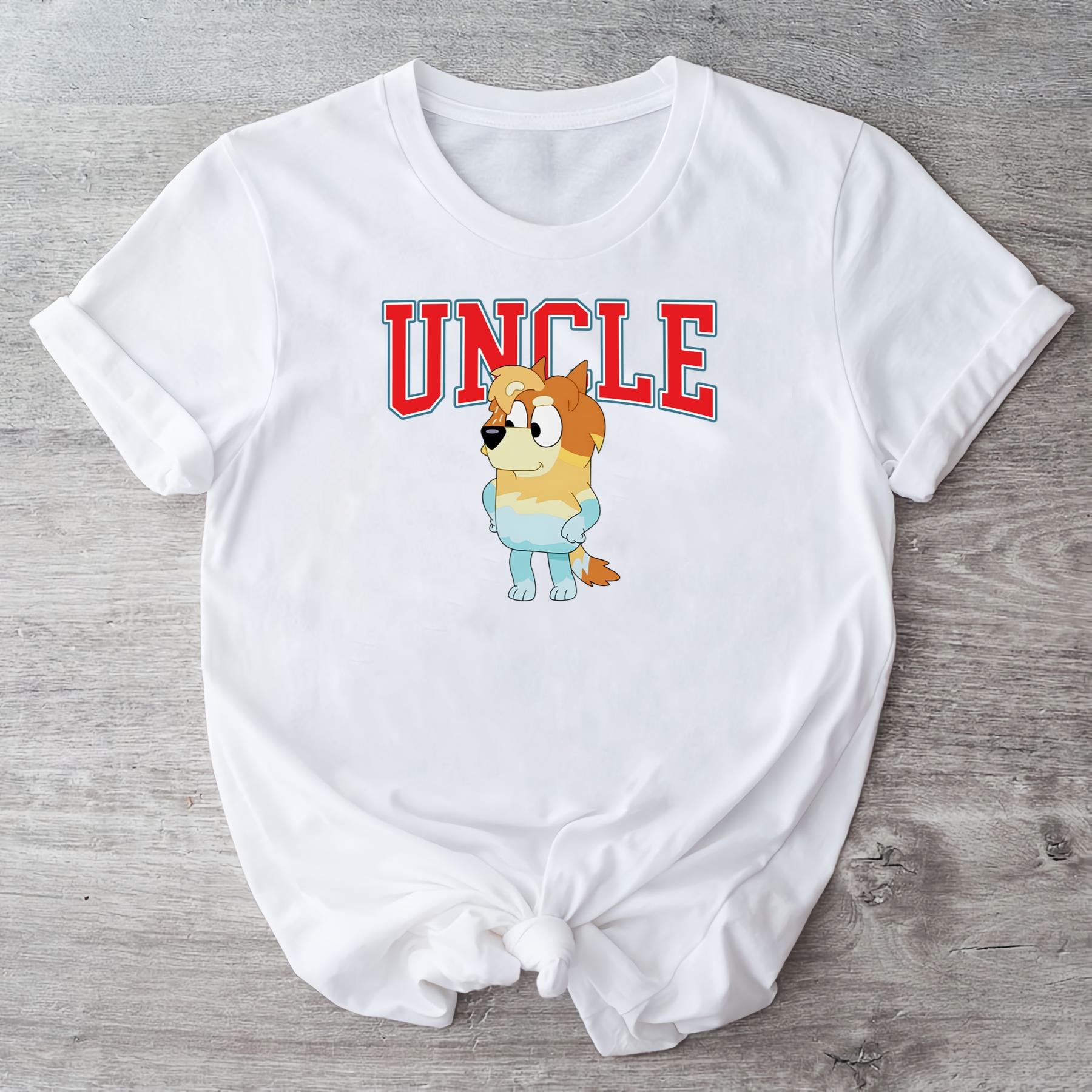 Cool Uncle Cartoon Dog Shirt, Family Trip Adventure Inspired Graphic ...