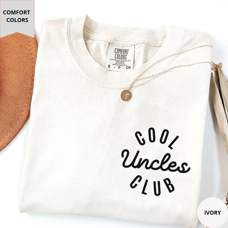 Cool Uncles Club Best Uncle Tee, Father's Day Favorite Uncle Present ...