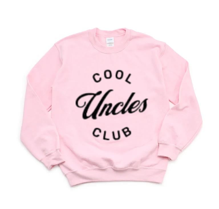 Cool Uncles Club Bold Graphic Fun Family Look Uncle Nephew Niece Love ...