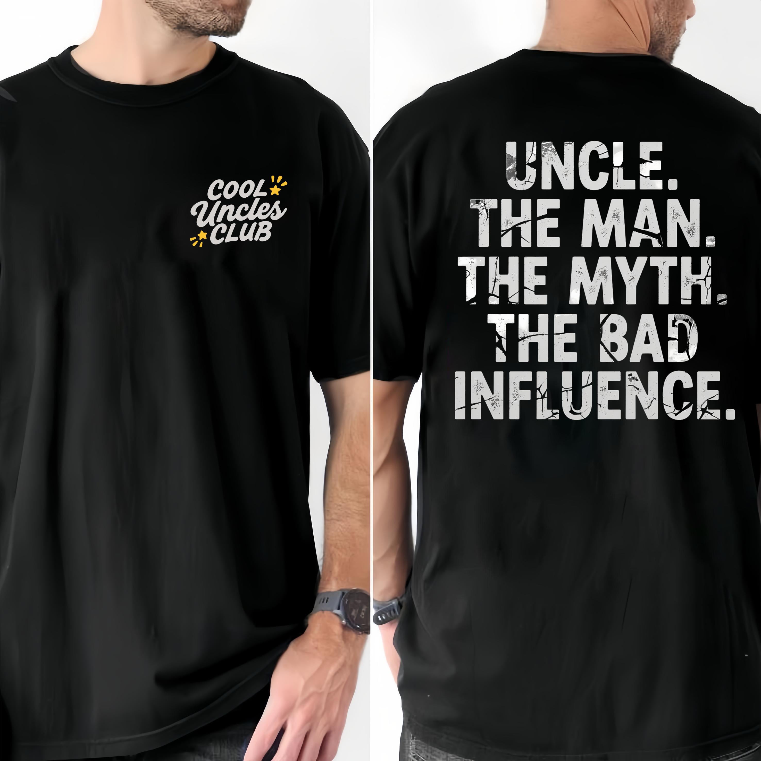 Cool Uncles Club Mens Graphic Tee Shirt Funny Tops Fashion and ...