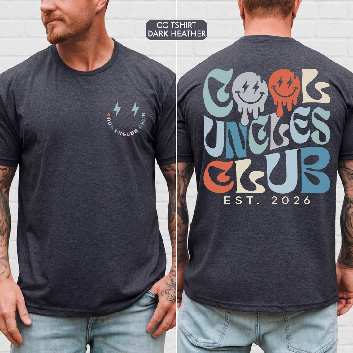 Cool Uncles Club Shirt Father's Day for Uncles Father's Day Shirt ...