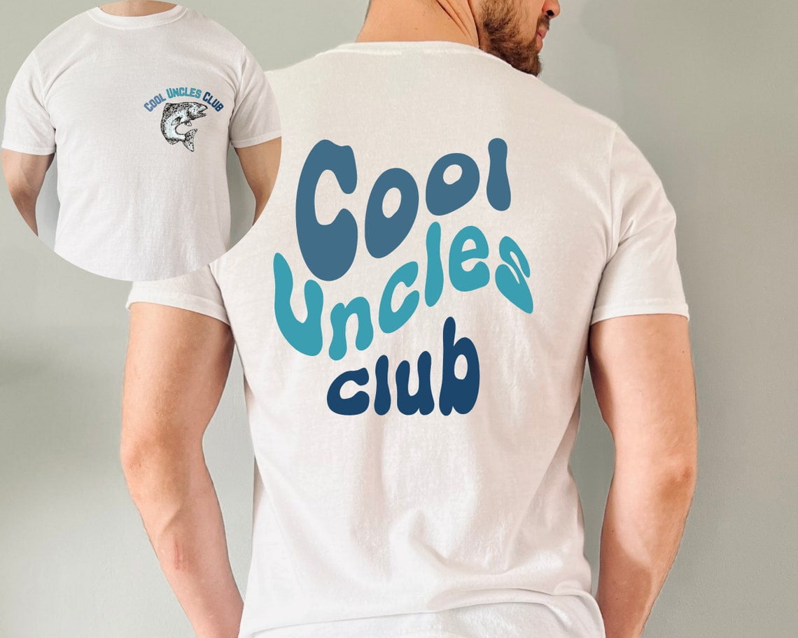 Cool Uncles Club Shirt, Pregnancy Announcement T- Shirt For Uncle, Cool Uncle Shirt, New Uncle ...