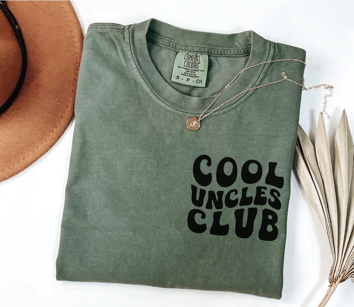Cool Uncles Club Shirt, Uncle Tshirt For Uncle, New Uncle Shirt ...