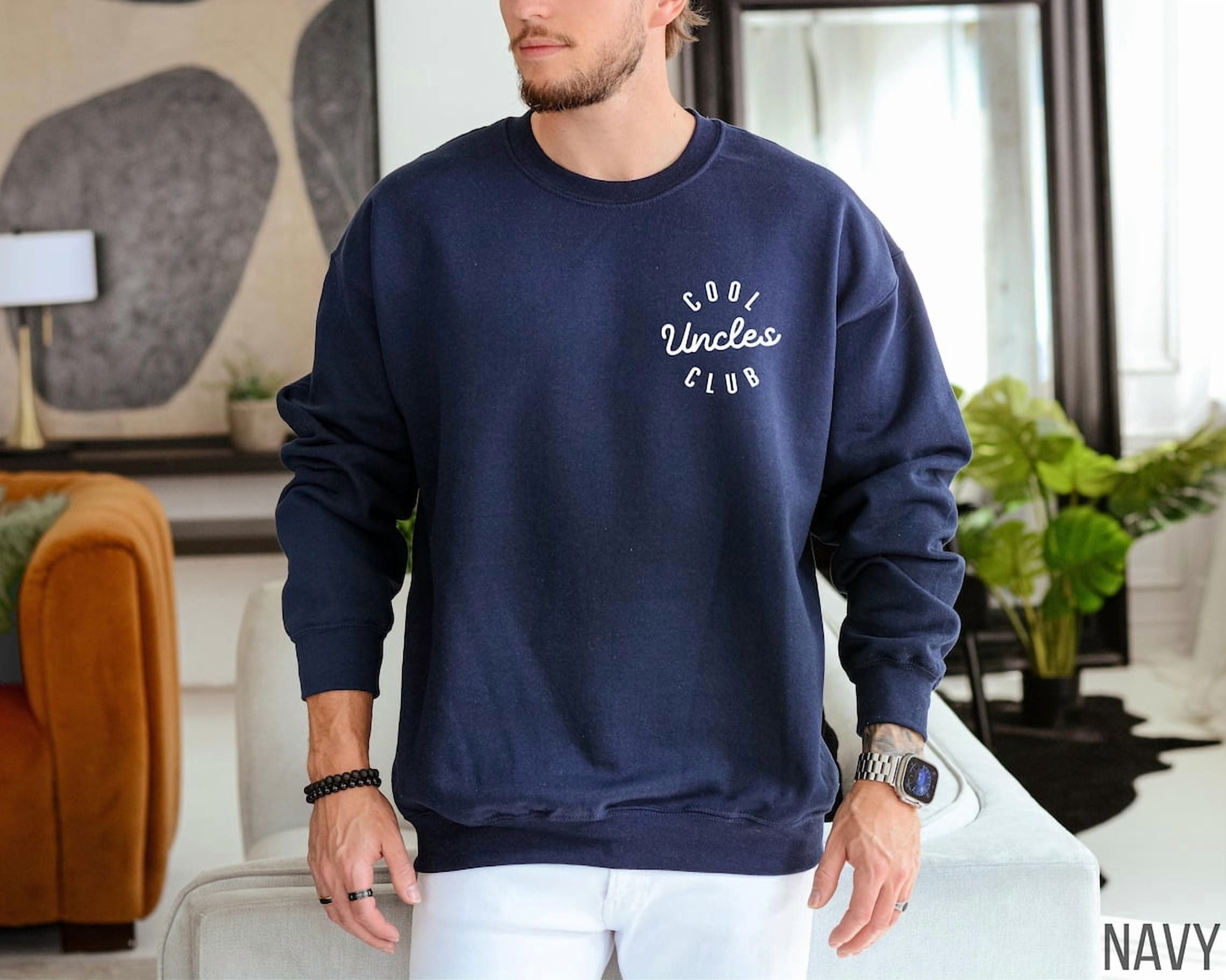 Cool Uncles Club Sweatshirt, Cool Uncles Sweater for New Uncle ...