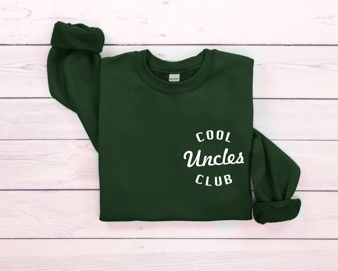 Cool Uncles Club Sweatshirt, Pregnancy Announcement Shirt for Uncle, Cool Uncle Sweater, New ...