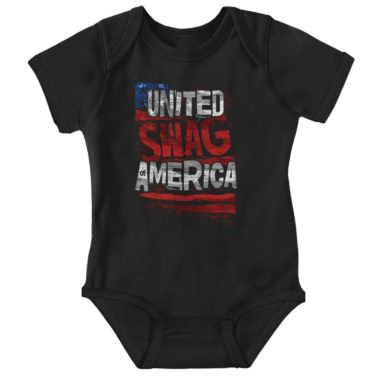 Cool United Swag America USA Flag Romper Boys or Girls Infant Baby ...