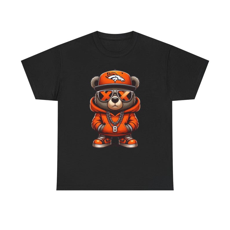 Cool Urban Bear Tee, Hip Hop Bear Illustration, Trendy Streetwear ...