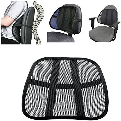 Cool Vent Cushion Mesh Back Lumbar Support New Car Office Chair Truck ...