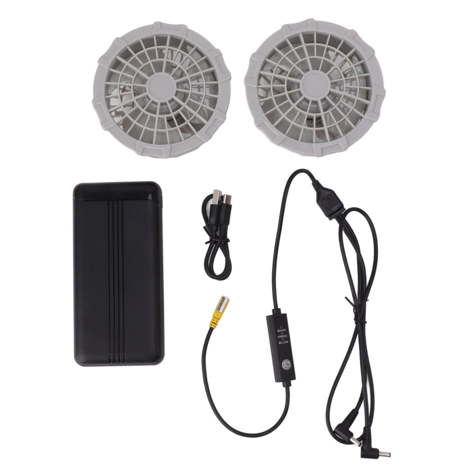 Cool Vest Wearable Cooling Fan Replacement 7.4V Air Conditioned Clothes ...