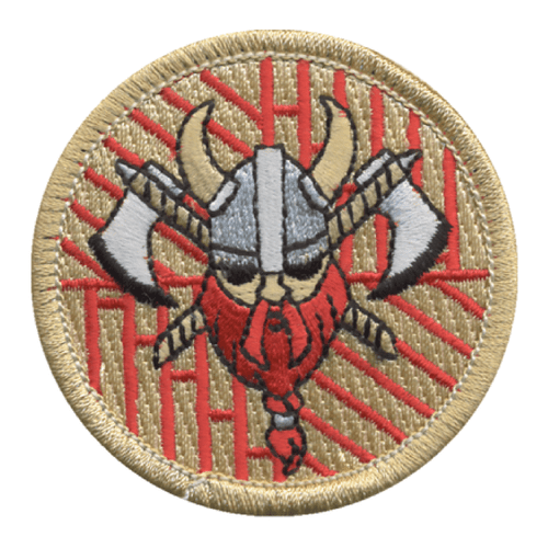 Cool Viking Patrol Patch (Sew-on) - ClassB - Walmart.com