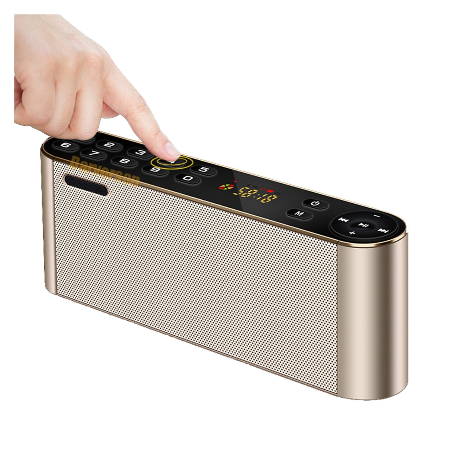 Cool Vintage Classical Bluetooth Speaker Build In Radio Mp3 Player Card ...