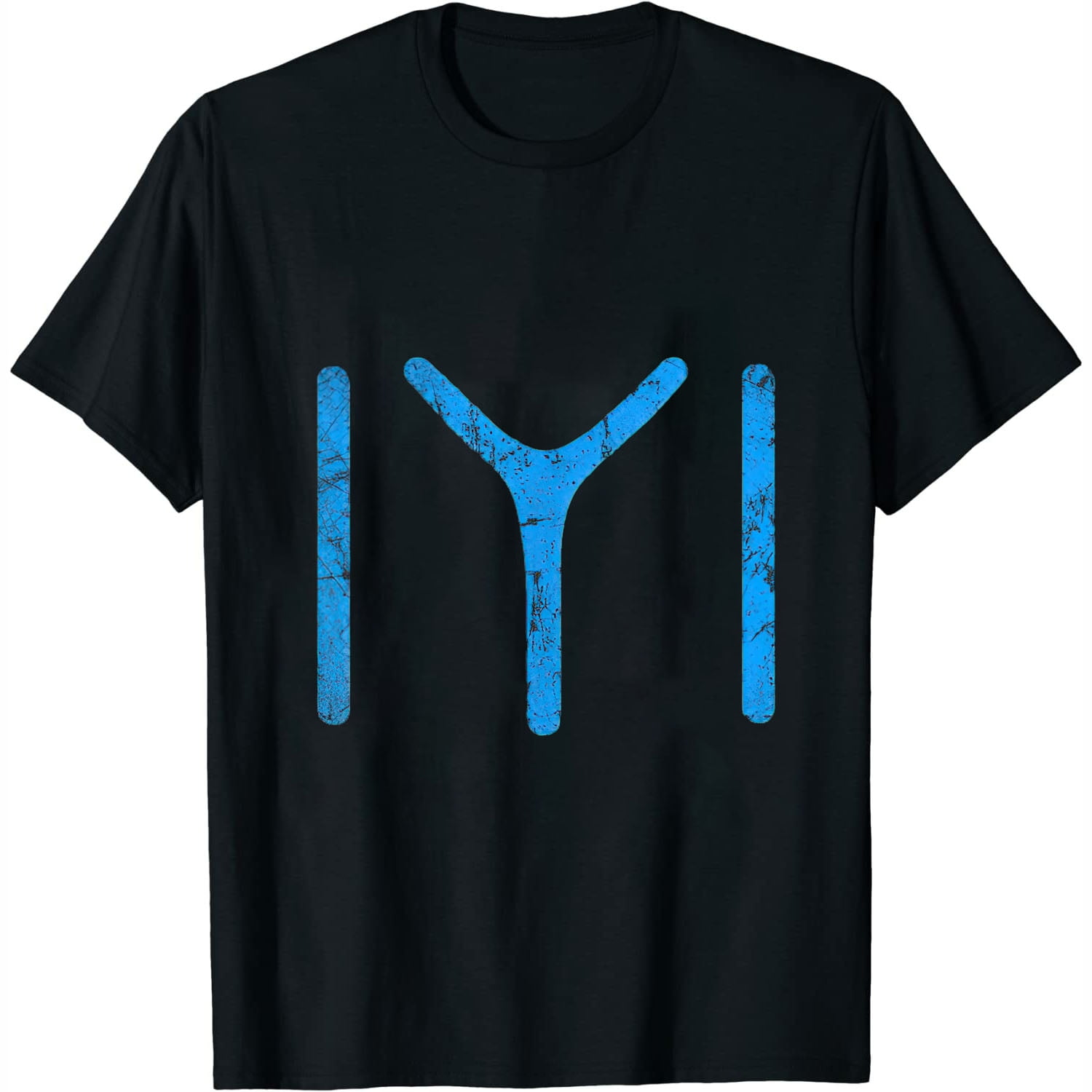 Cool Vintage Kayi Tribe Blue Symbol IYI Ottoman Empire Womens T-Shirt ...