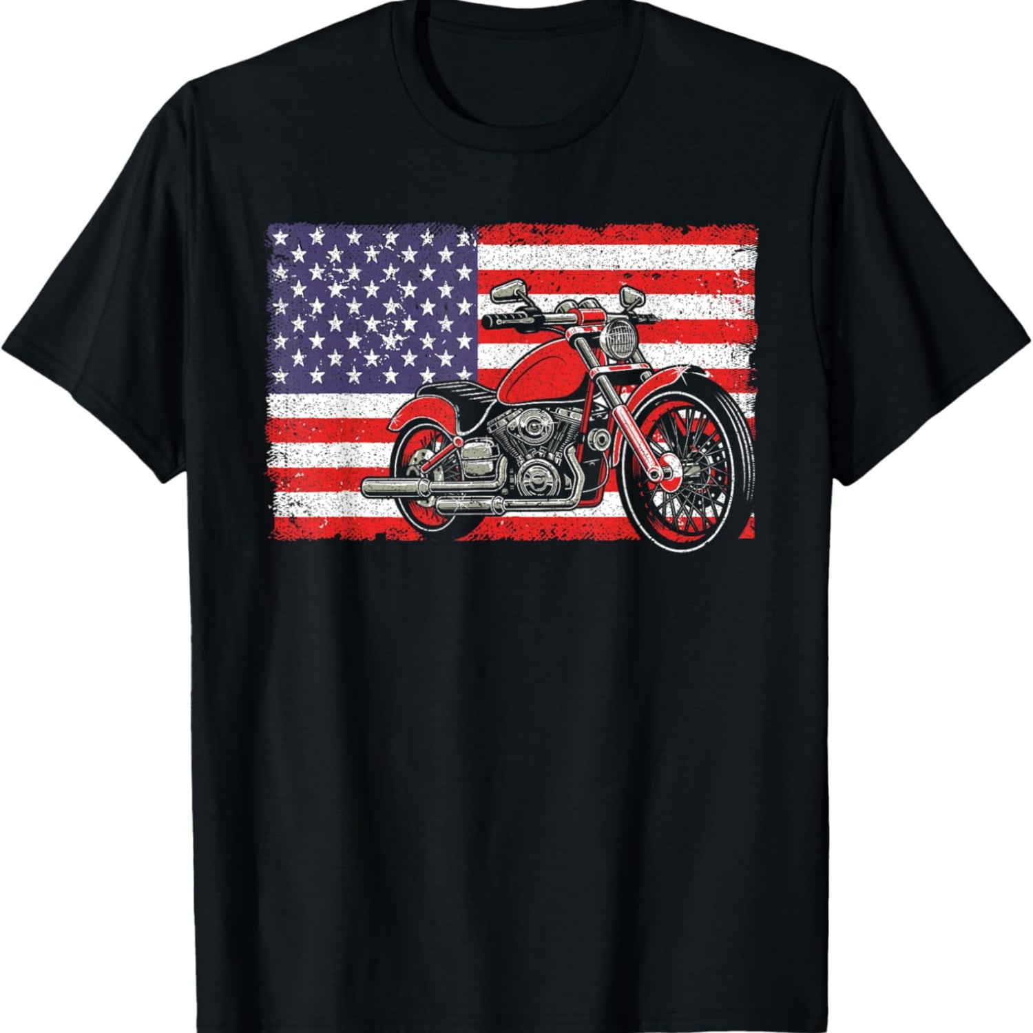 Cool Vintage Motorcycle Design For Wo Motorcycle T-Shirt - Walmart.com