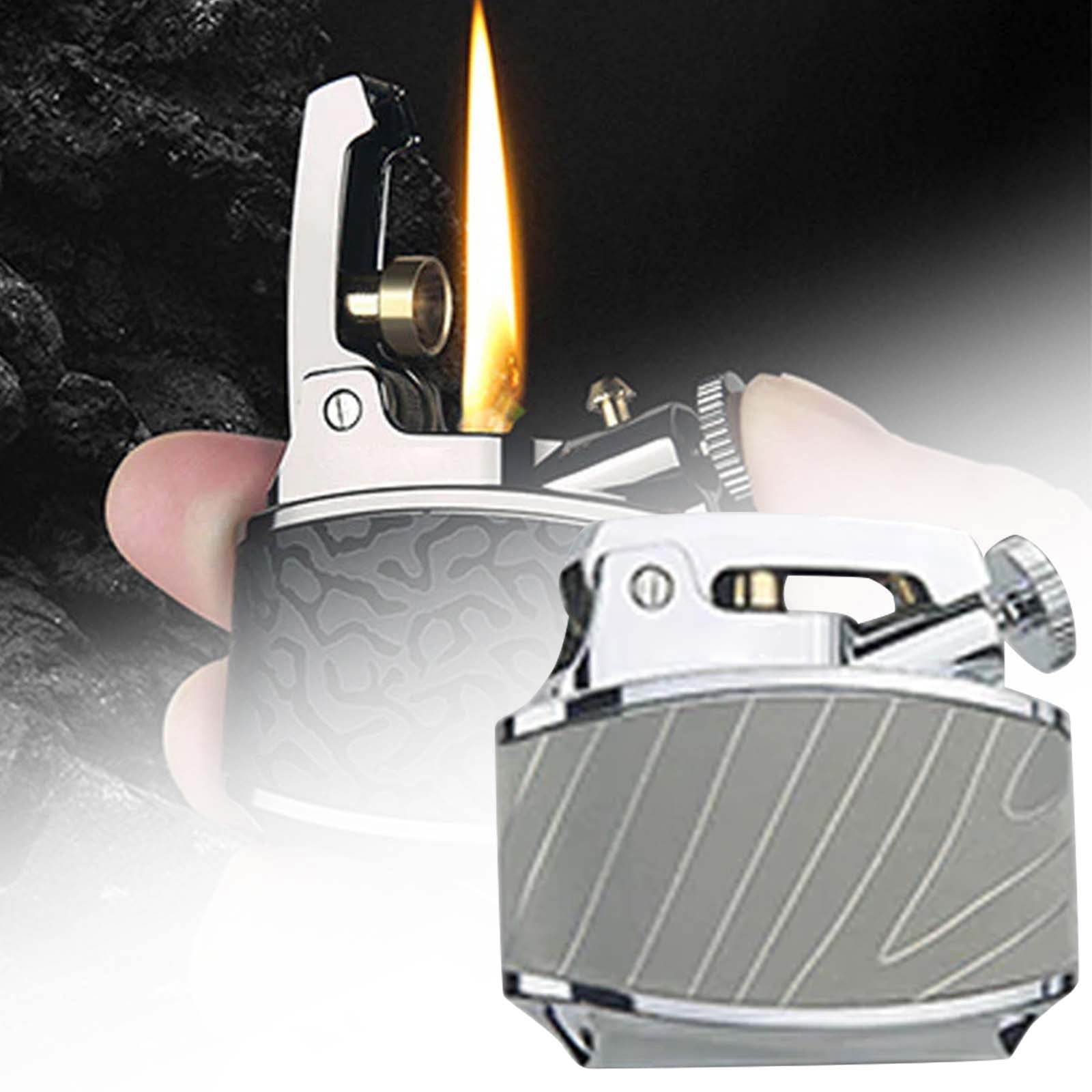 Cool Vintage Style Kerosene Lighter With Refillable Metal Body And ...
