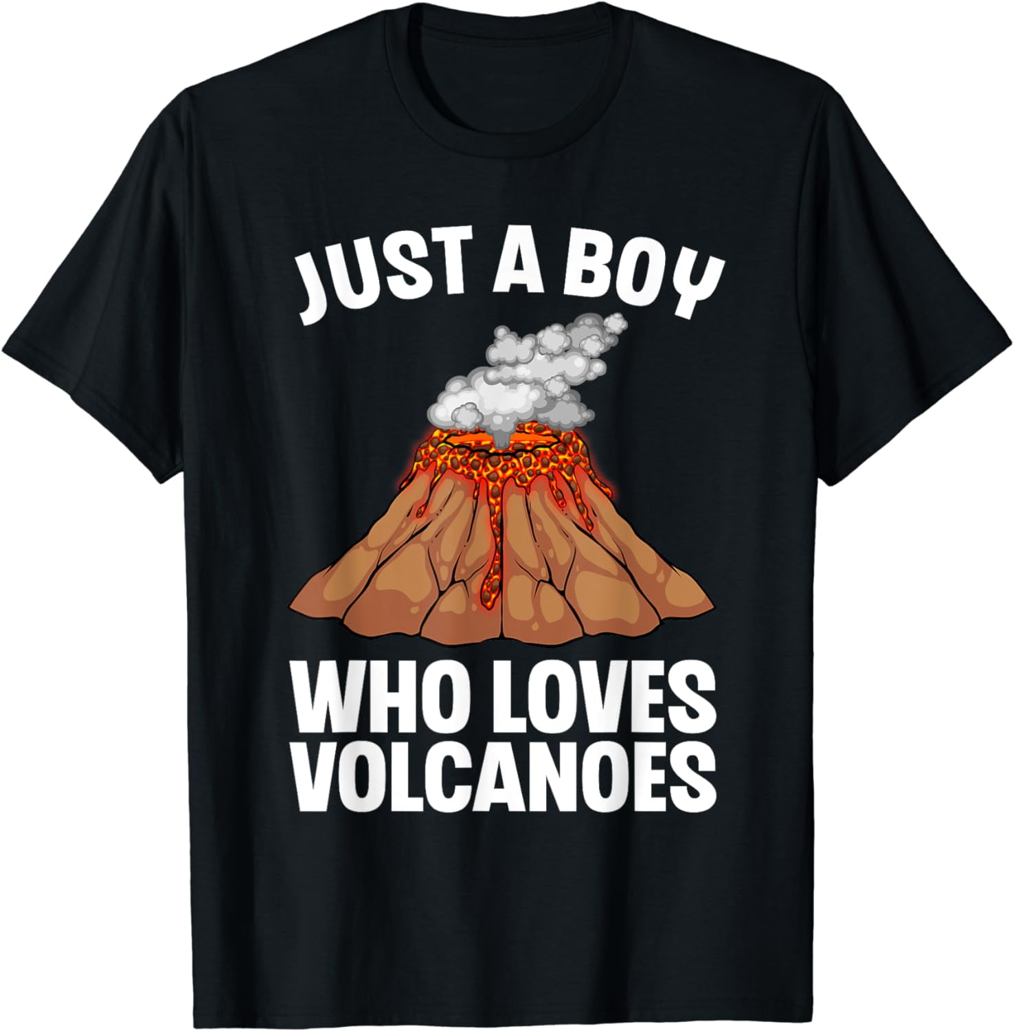 Cool Volcano For Men Boys Kids Volcanologist Volcano Lovers T-Shirt ...