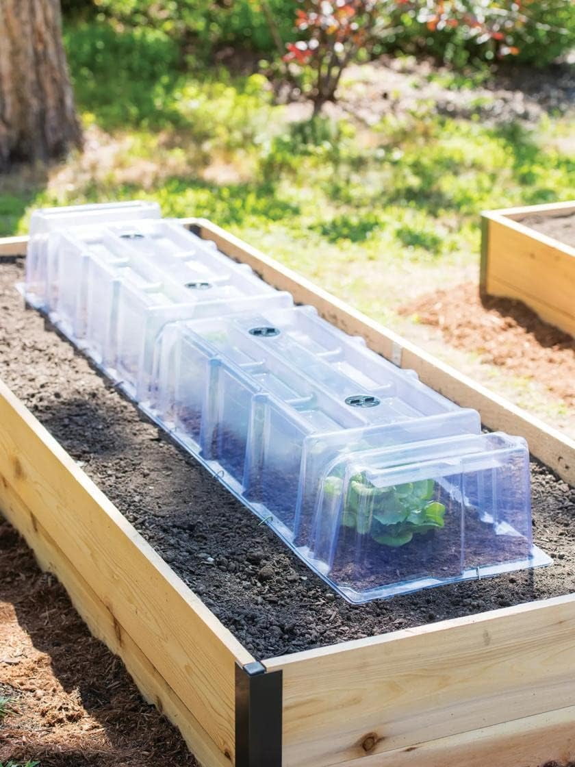 Cool Weather Row Cloches Set | Plant Cover Long Rows | Garden Cloche ...