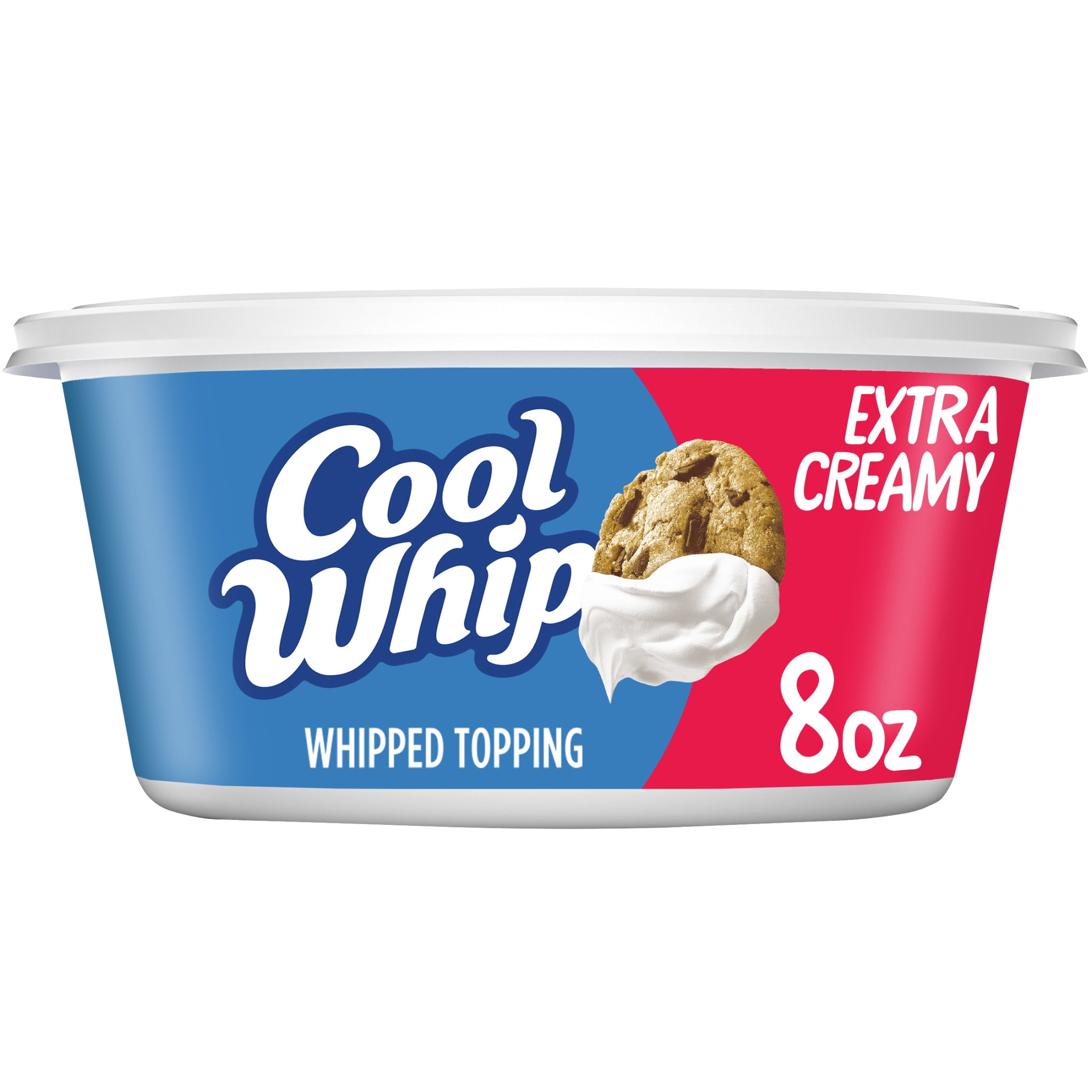 Cool Whip Extra Creamy Whipped Cream Topping, 8 oz Tub - Walmart.com