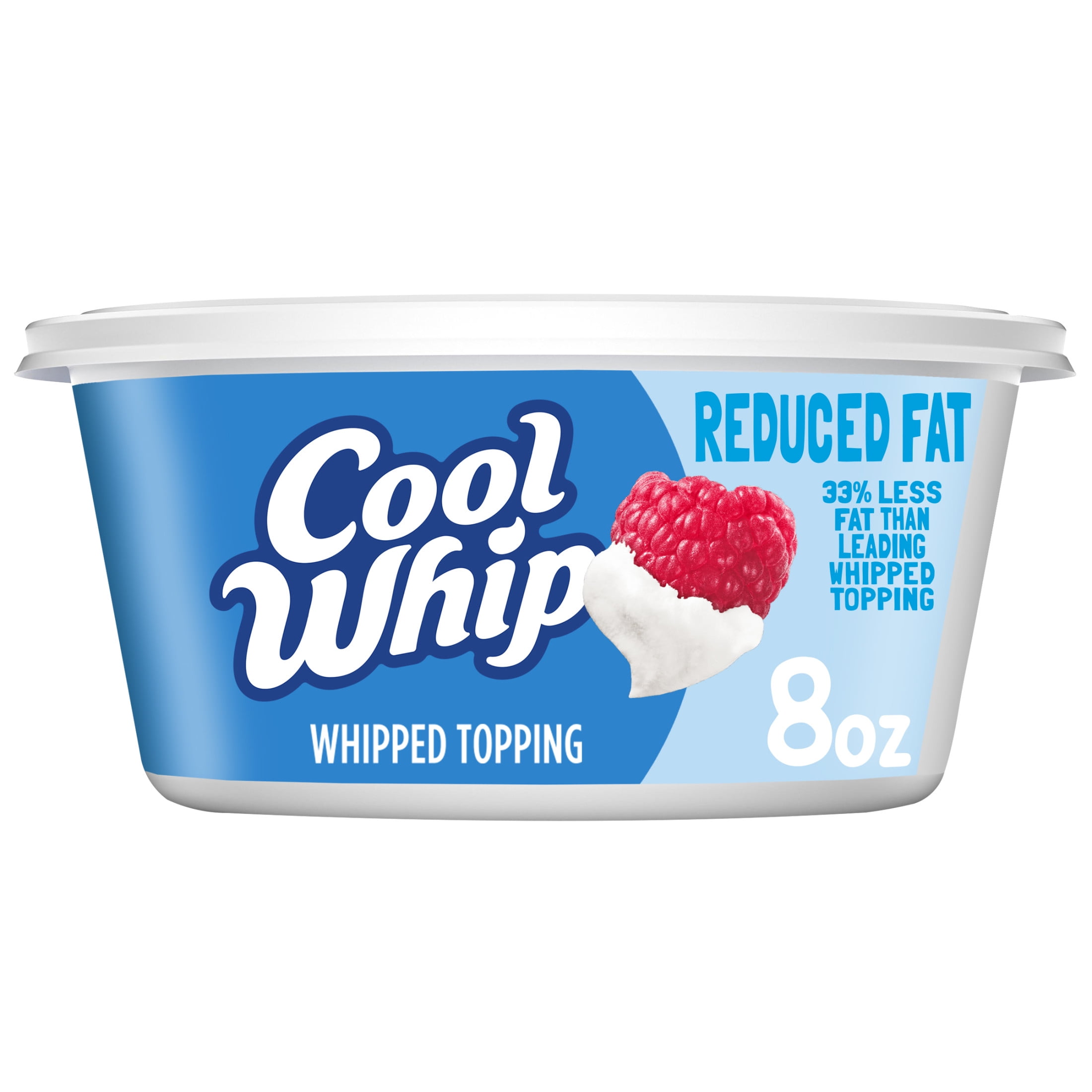 Cool Whip Reduced Fat Whipped Topping, 8 oz Tub - Walmart.com