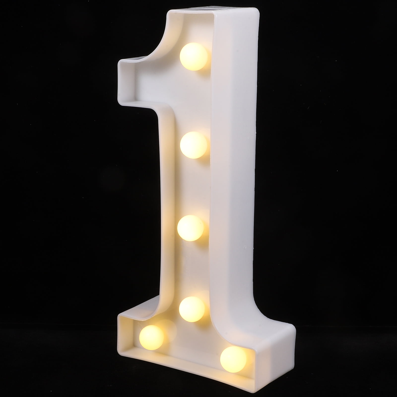 Cool White Numbers Lighted Symbol Modeling Lamp - Walmart.com