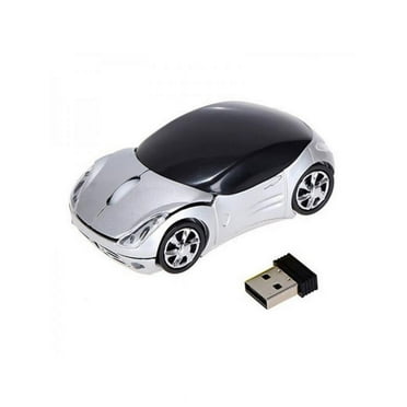 Car Shaped Wireless Computer Mouse Ergonomic Gaming Optical Mouse USB 2.4G Mini Receiver Office ...