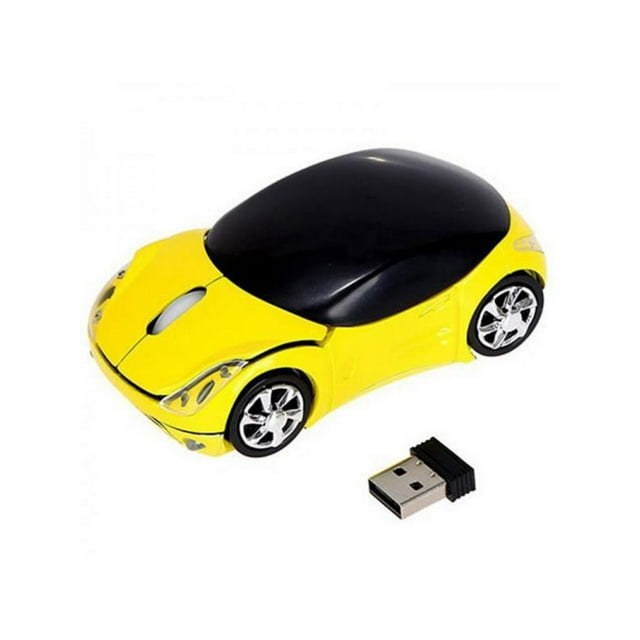 Cool Wireless Car Optical mouse Game Mice 2.4G 3D for Laptop PC +USB ...