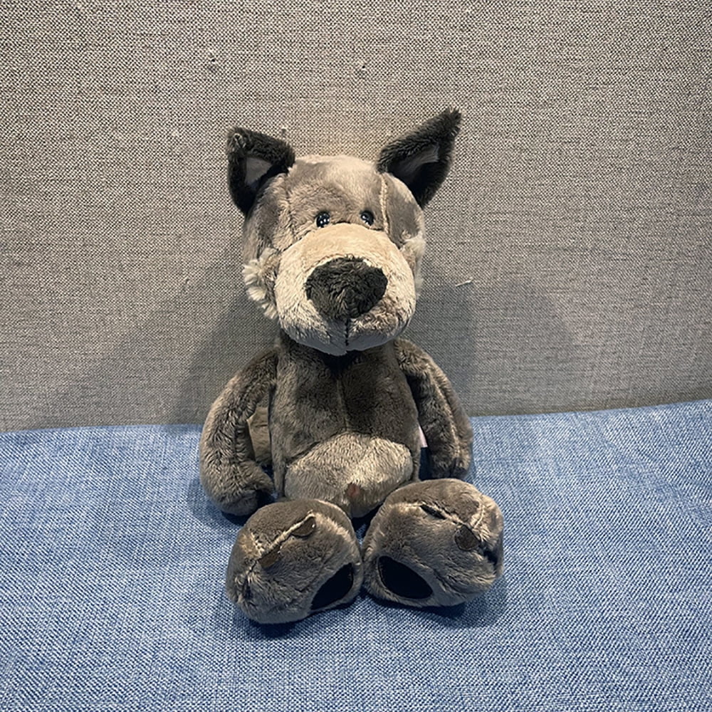 Cool Wolf Plush Doll 13 Inch Soft Wolf Plushie for Boys Girls Kids ...
