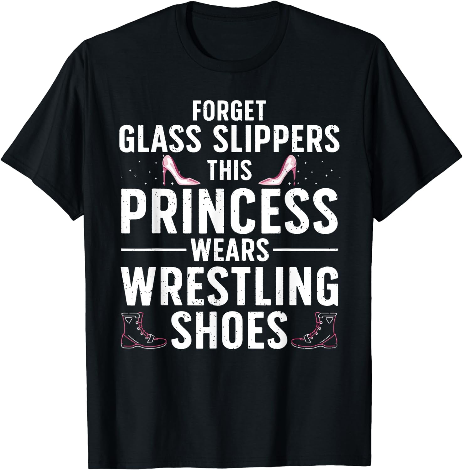 Cool Wrestling For Women Girls Wrestler Princess Sports T-Shirt ...