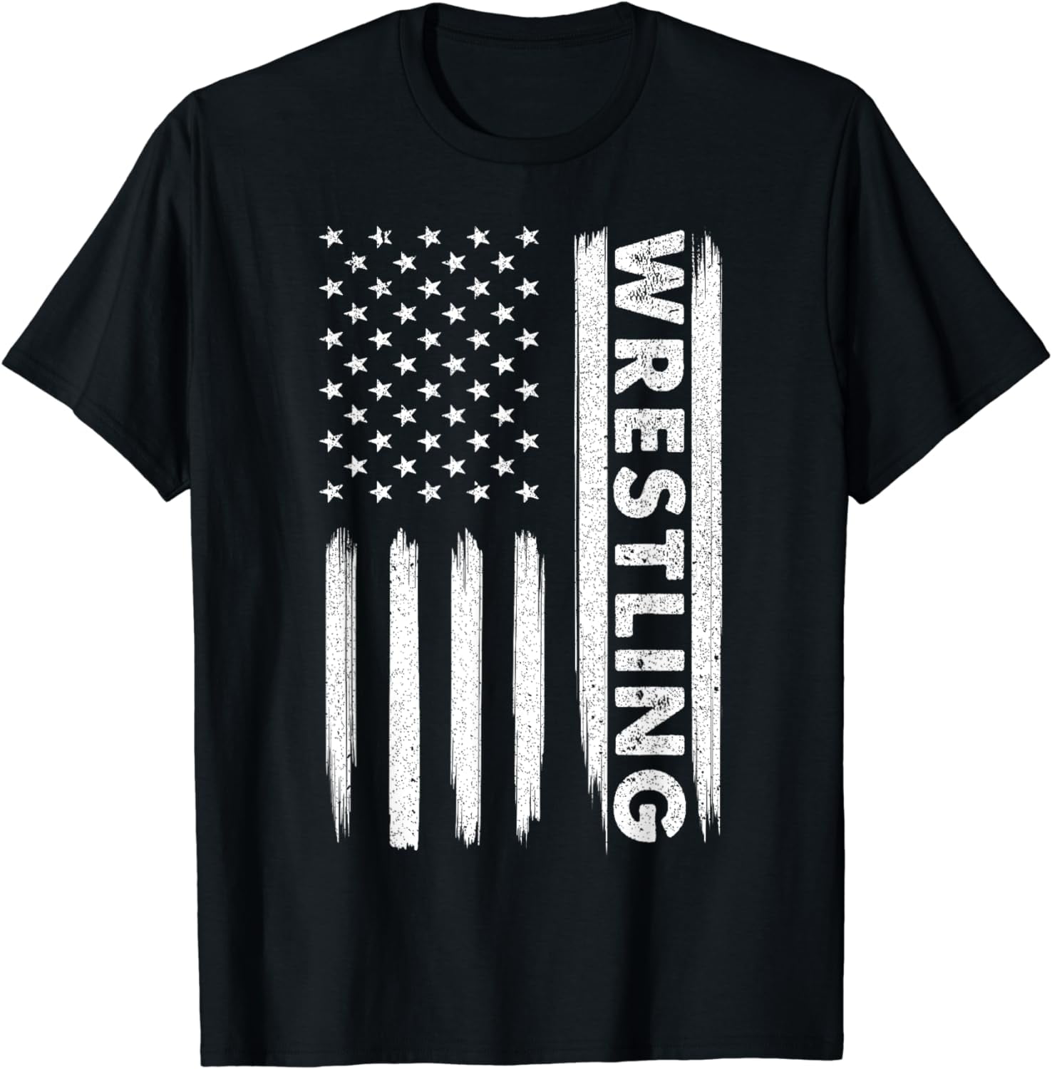 Cool Wrestling USA Design For Men Women Wrestling Coach T-Shirt-Black ...
