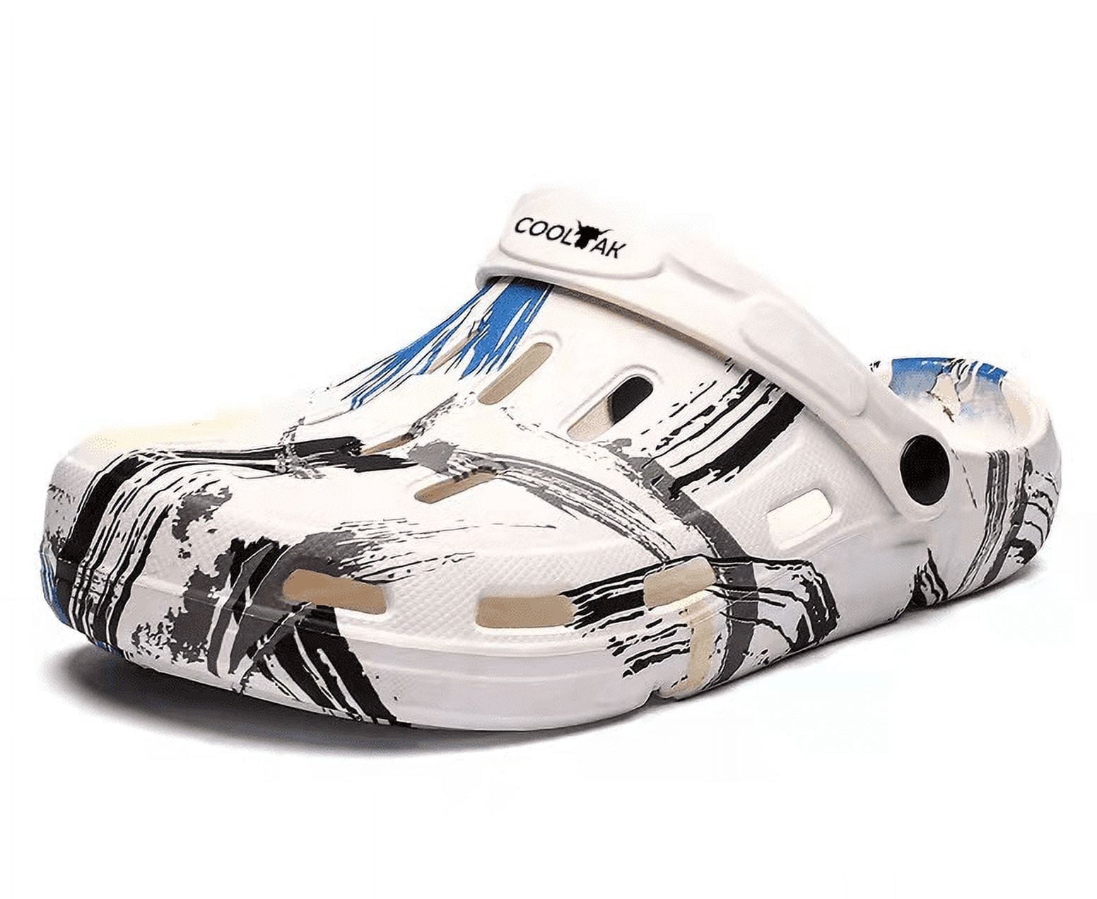 Cool Yak Men's Shoe Slip Resistant Clogs, White, US 9 - Walmart.com