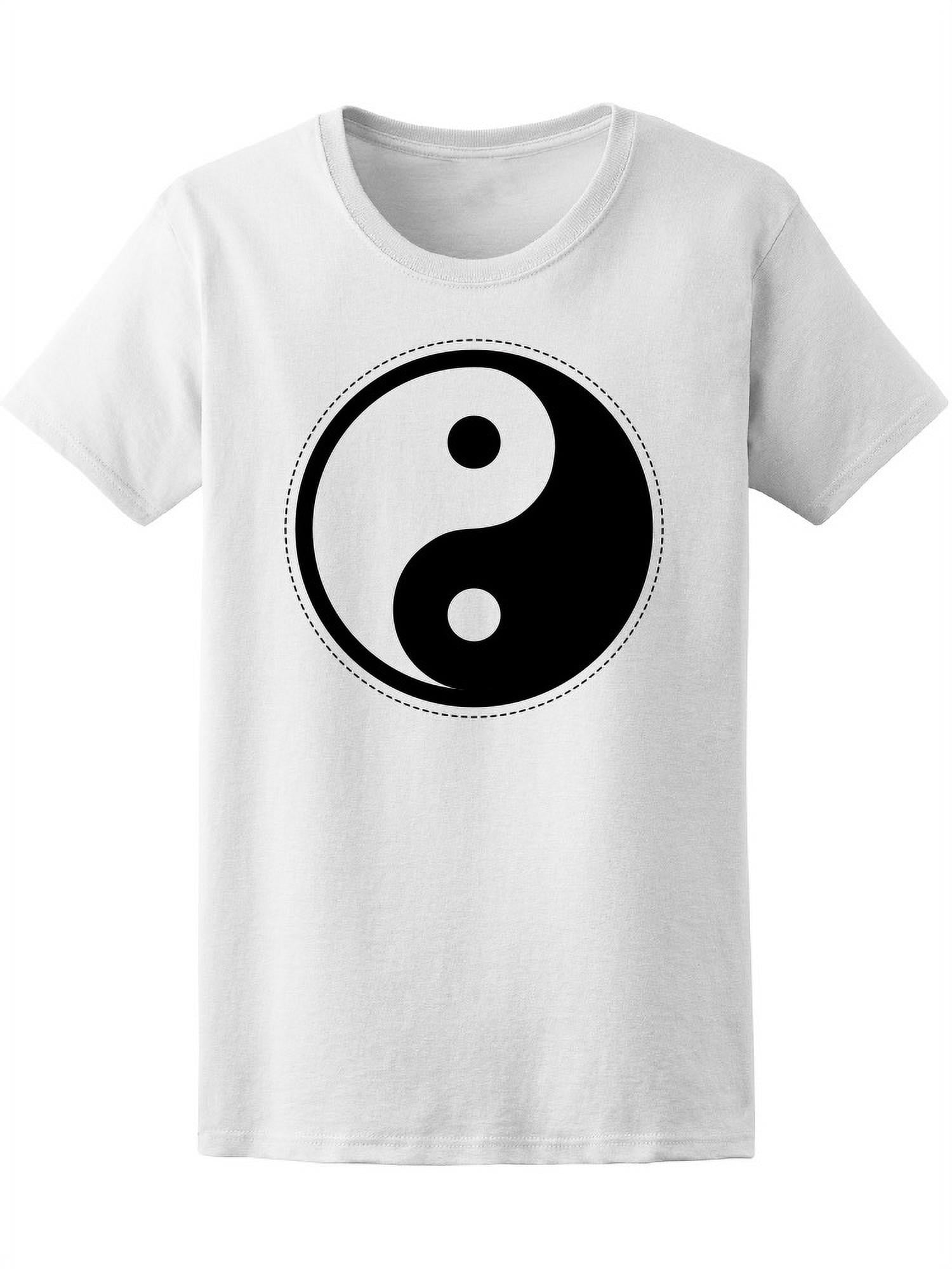 Cool Yin Yang Life Duality T-Shirt Women -Image by Shutterstock, Female ...