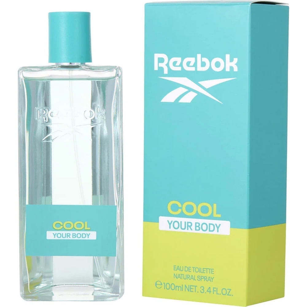 Reebok Cool Your Body Men EDT Spray 3.4 oz Fragrance with Fruity Peach ...