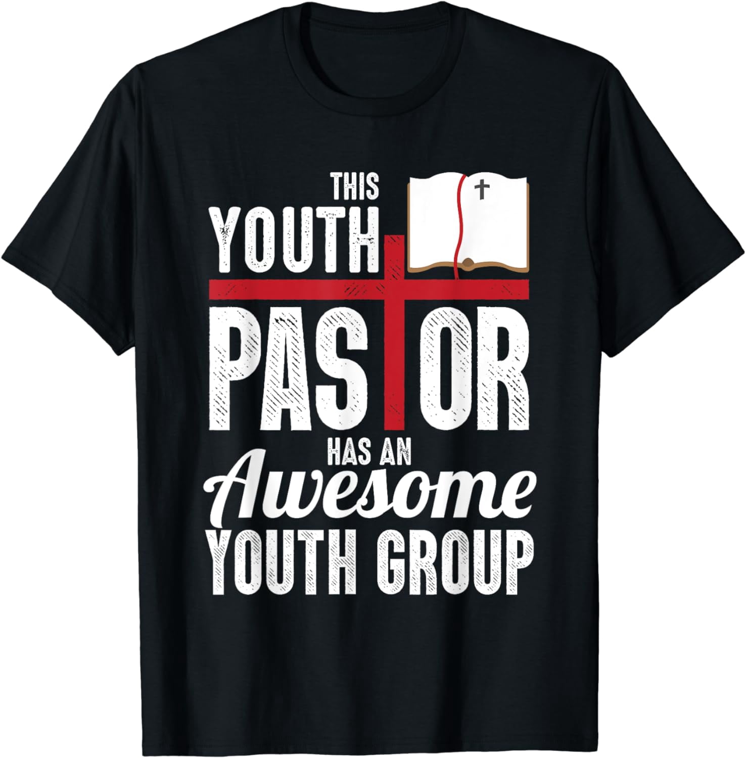 Cool Youth Pastor Art For Men Women Christian Church Lovers T-Shirt ...