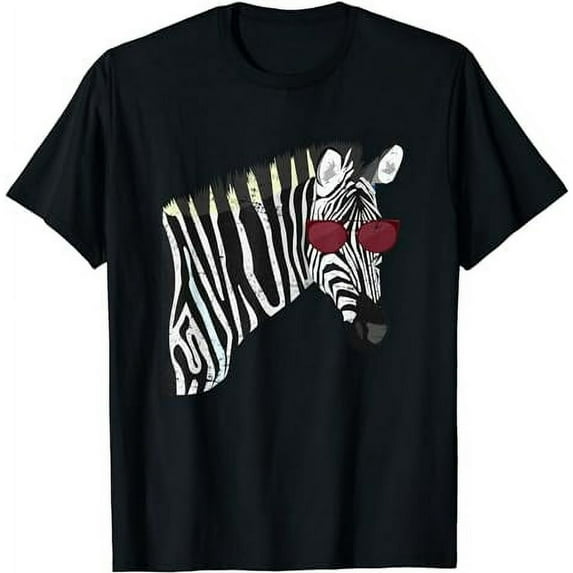 Cool Zebra T-Shirt - Walmart.com