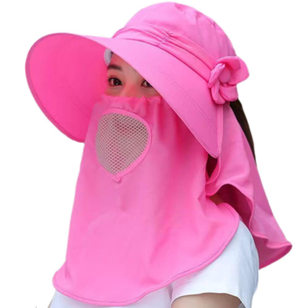 Cool and Breathable Sun Hat - Wide Brim Polyester with Ponytail Hole ...