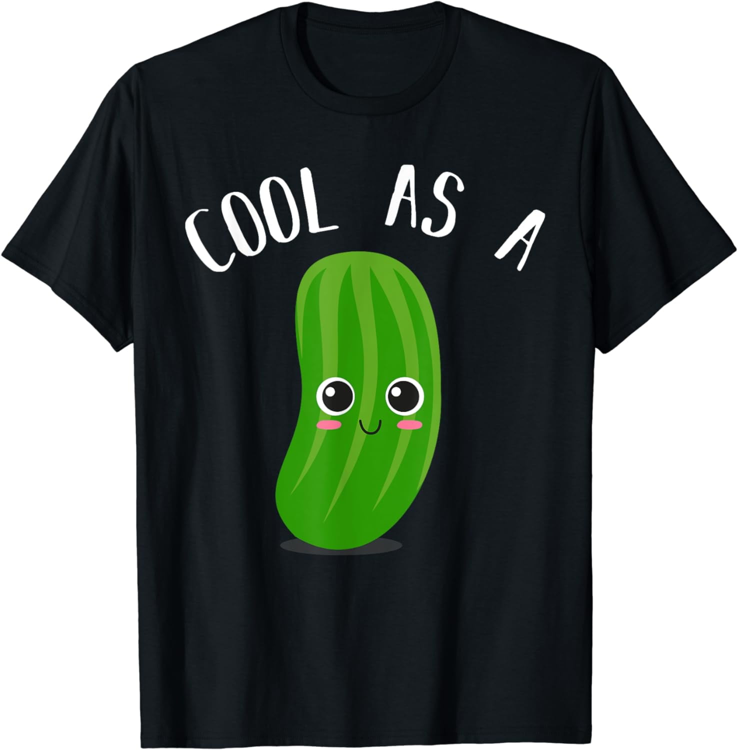 Cool as a Cucumber Costume Funny Cucumber kids girls Novelty T-Shirt ...