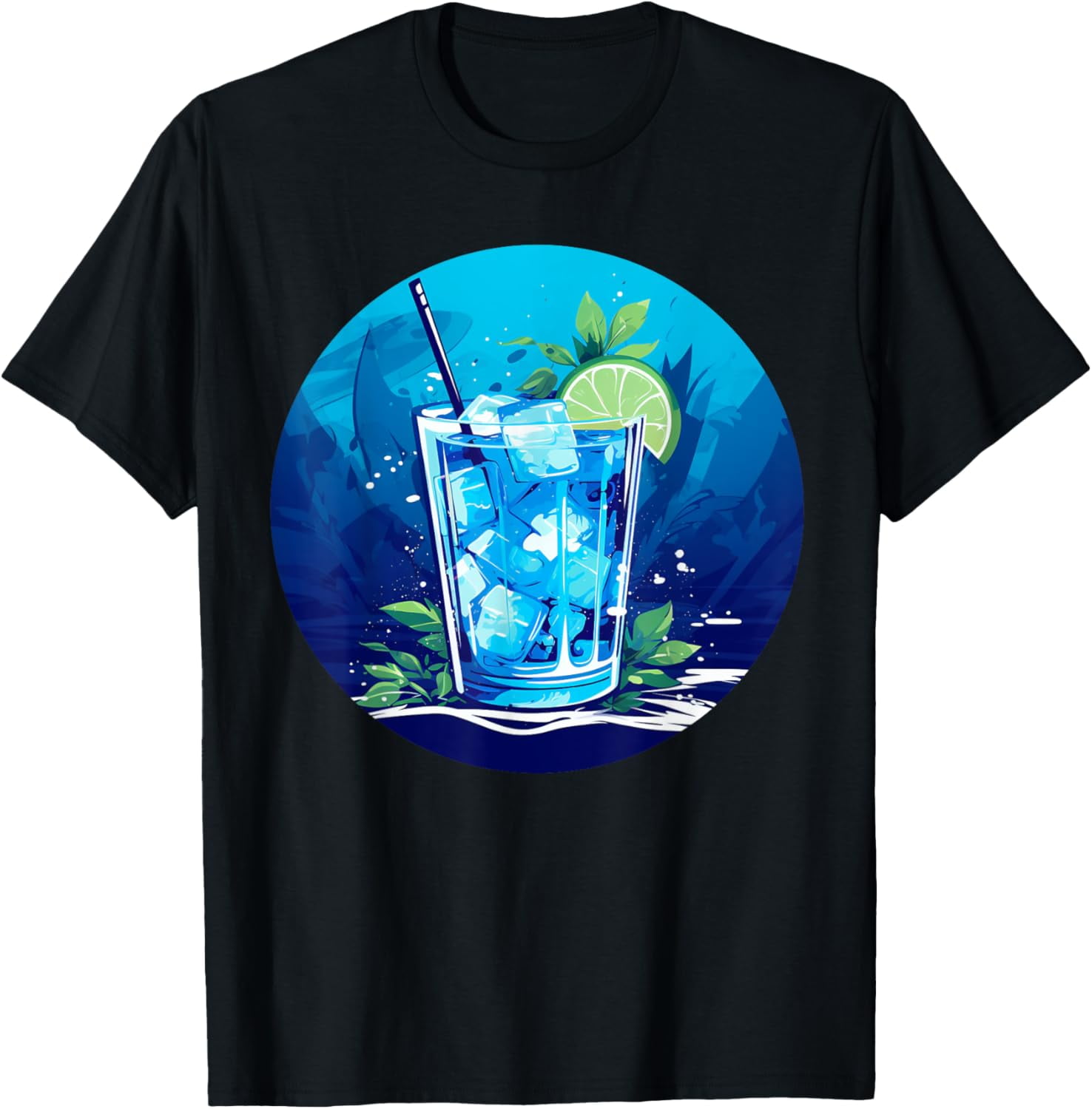 Cool classic blue Cocktail Costume for Man and Woman T-Shirt men and ...