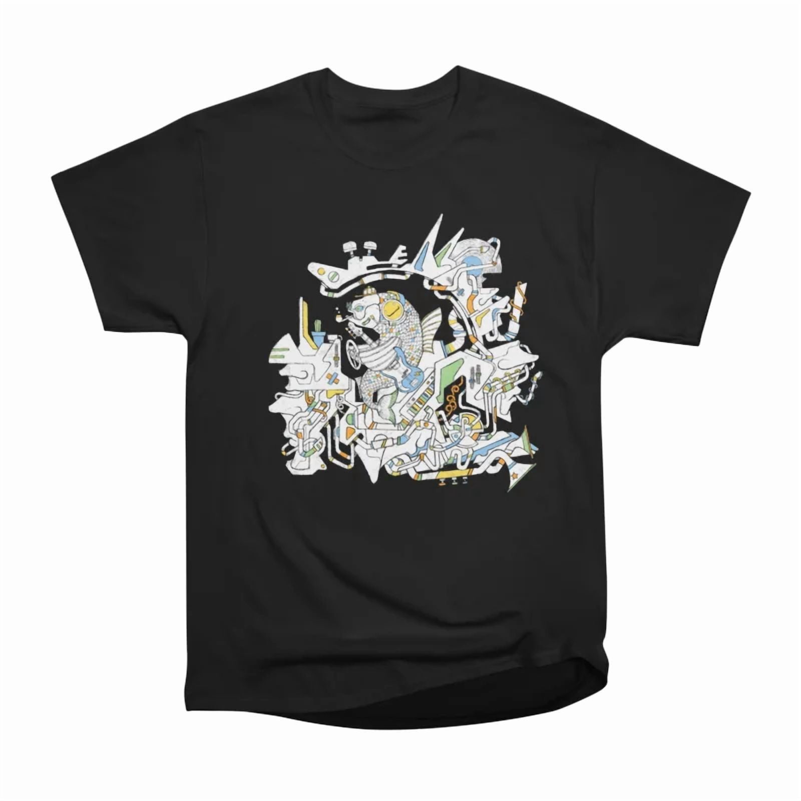 Cool fish and The machine T-Shirt Tee Gift For Him Merch For Her ...