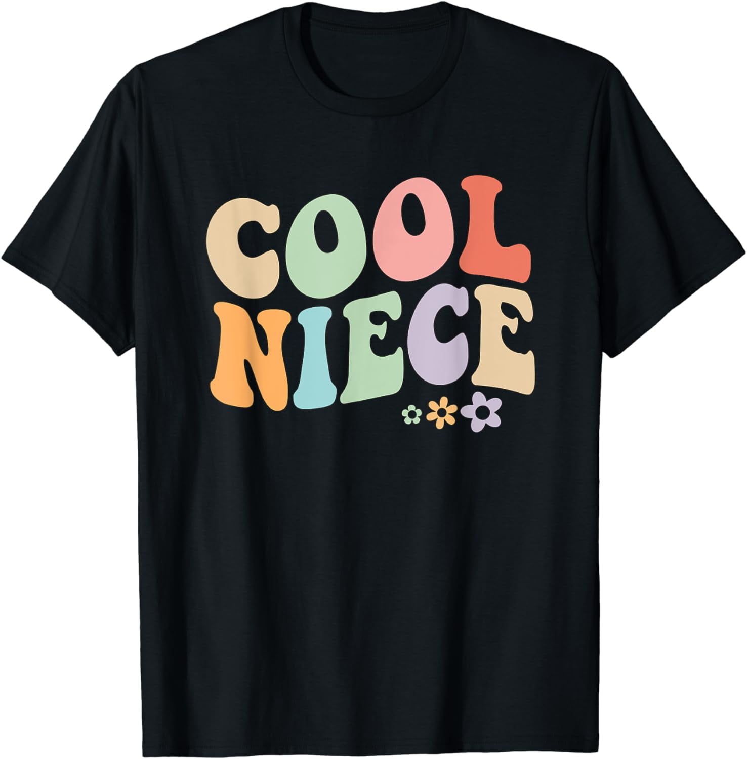 Cool niece vintage floral design to niece from auntie T-Shirt - Walmart.com
