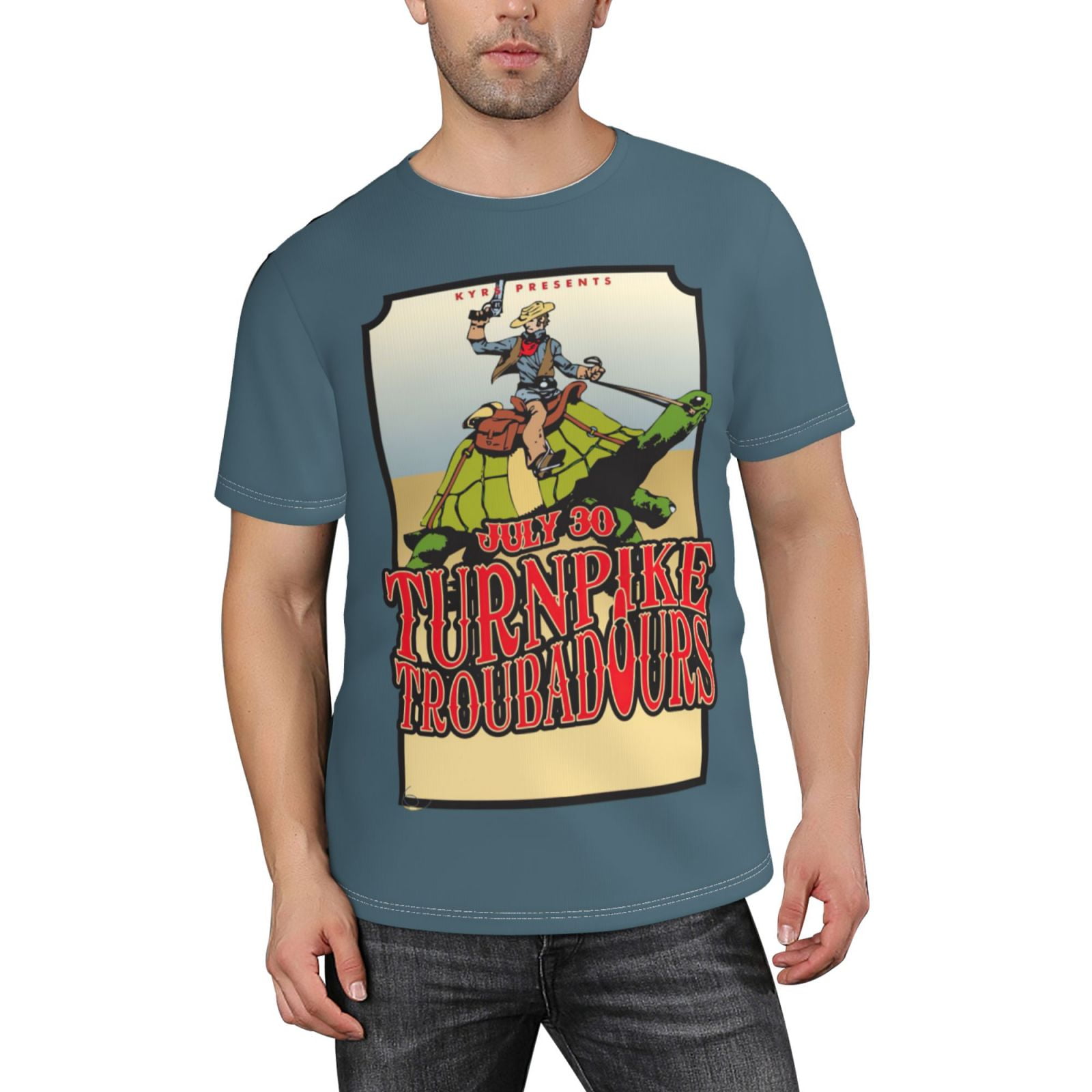 Cool tee for Turn pike Troubas dours tee ,Short sleeve Crew Neck tops ...