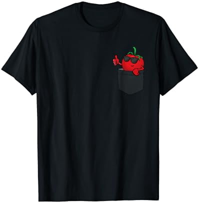 Cool tomato in pocket, peeking tomato wearing sunglasses T-Shirt ...