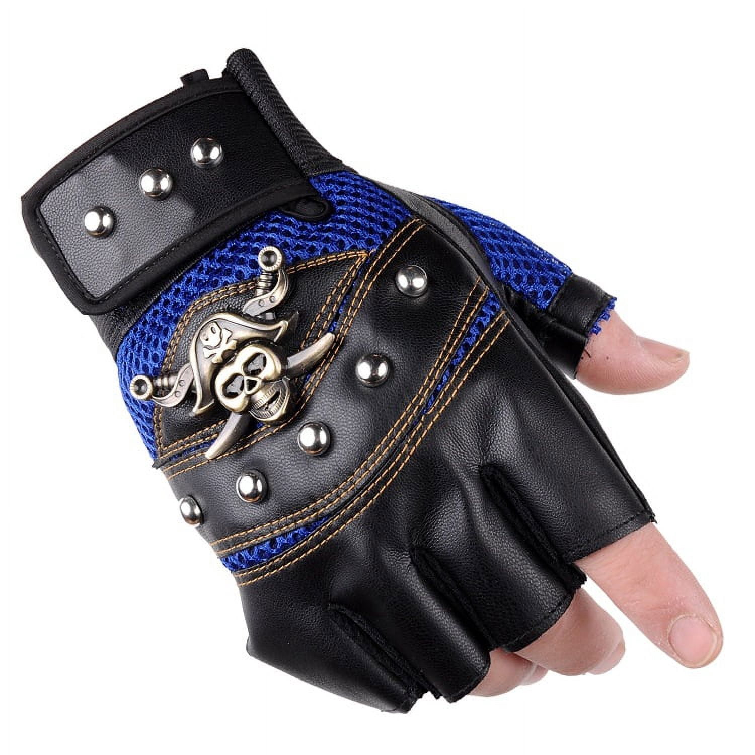 Cool wife Steampunk Gothic Gloves Mens Vintage Geuuine Leather Captain ...