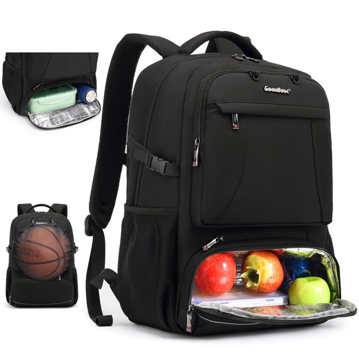 CoolBELL 15.6'' Laptop Backpack, Multi-functional Travel Bag, Insulated ...