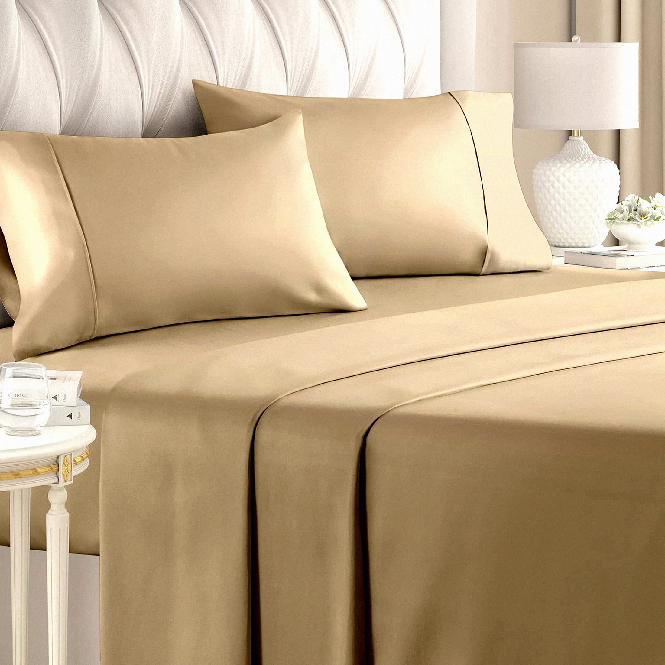 CoolBamboo Cal Sheets - Cooling & Breathable 60% Polyester, 40% Rayon ...