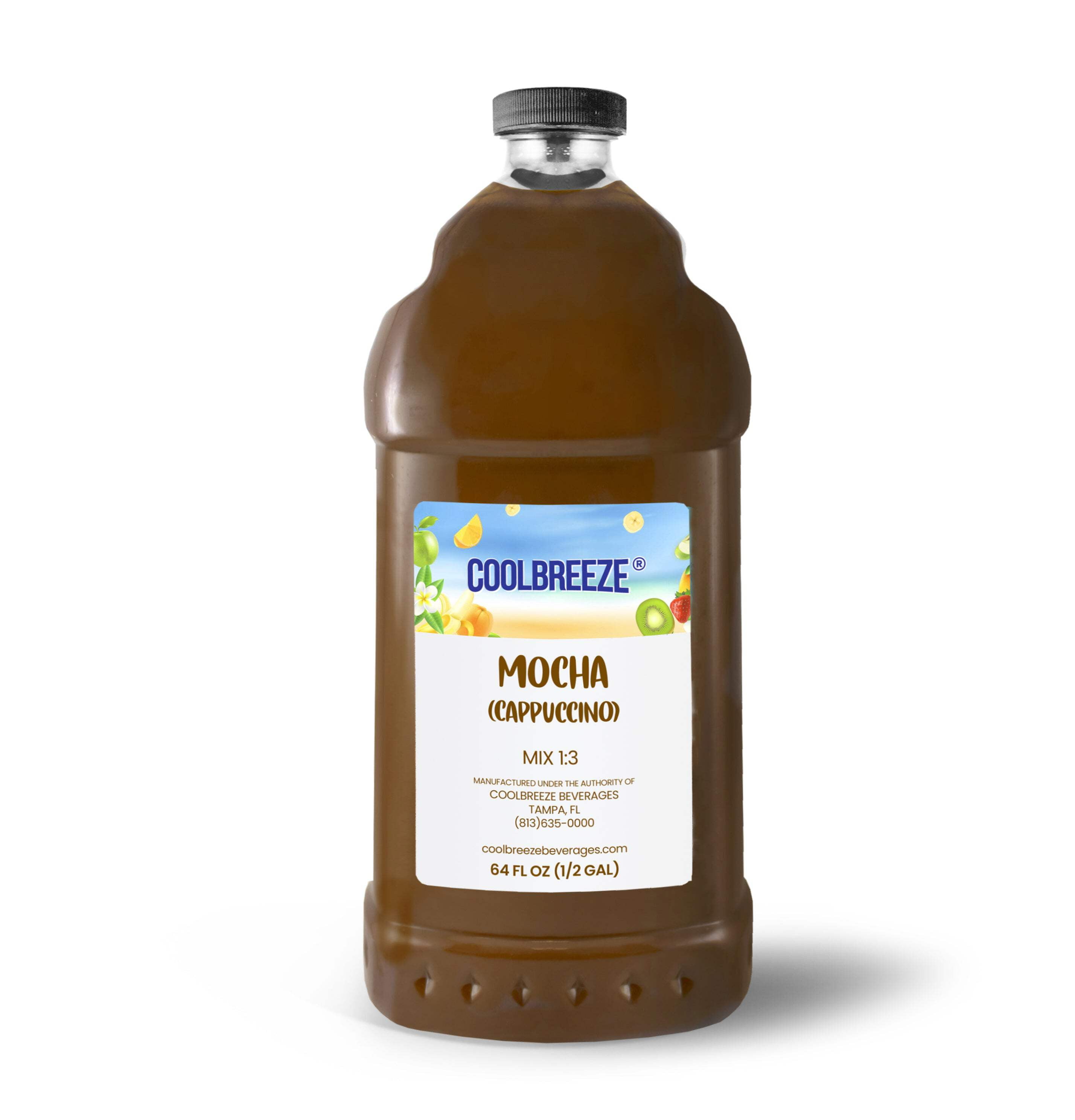 CoolBreeze Beverages Frozen Drink Flavor Syrups - Mocha (Cappuccino ...