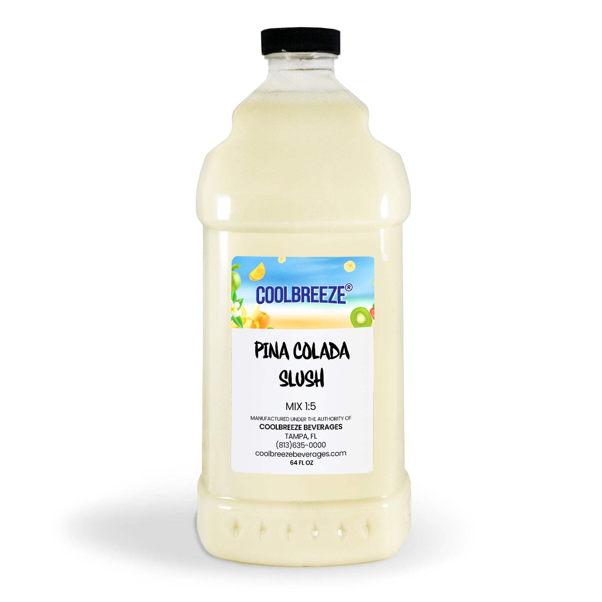 CoolBreeze Beverages Frozen Drink Flavor Syrups - Pina Colada Slush ...