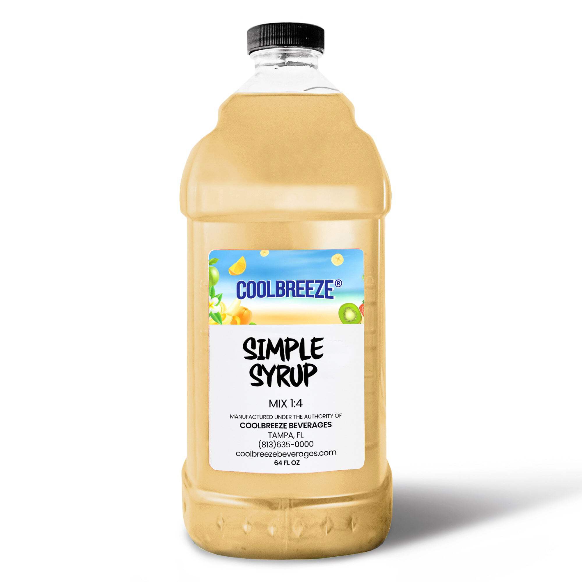 CoolBreeze Beverages Frozen Drink Flavor Syrups - Simple Syrups + Jug ...